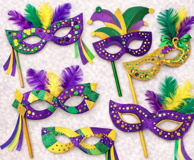 10 Easy Mardi Gras Classroom Crafts for Kids (Preschool, Kindergarten ...